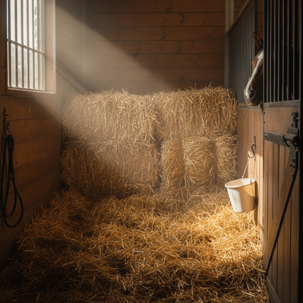A Guide to Horse Stable Bedding: Comparing Straw, Shavings & Pellets