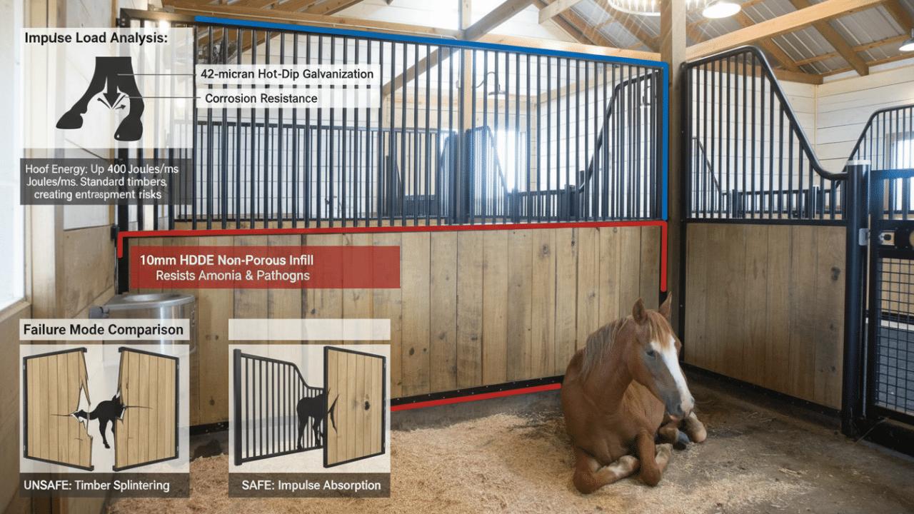 Equine Safety Engineering: Kick-Proof & Hygienic Design