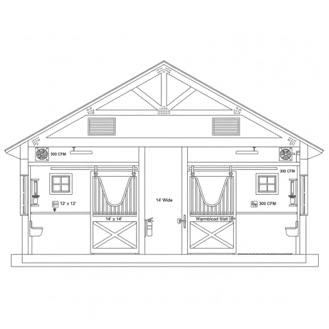 Ultimate Horse Stable Design Guide: Layouts, Dimensions & Workflow