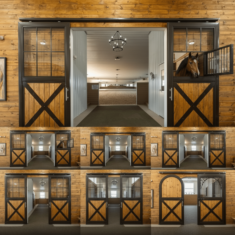Top 10 Horse Stable Door Designs (Dutch Doors, Sliding Doors)