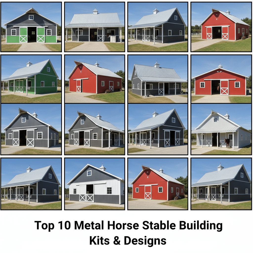 Top 10 Metal Horse Stable Building Kits & Designs