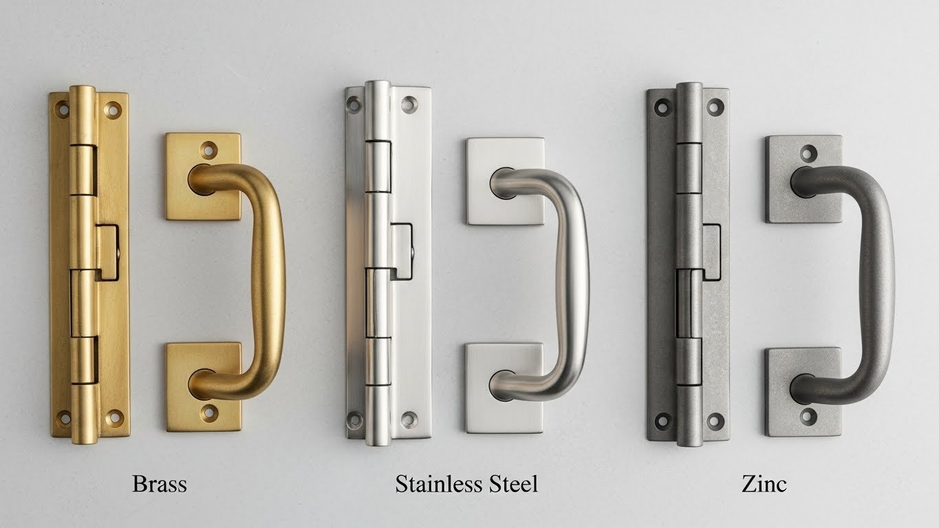 Brass vs. Stainless vs. Zinc: A Guide to Stall Hardwar]