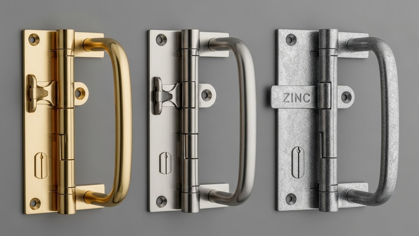 Brass vs. Stainless vs. Zinc: A Guide to Stall Hardwar]