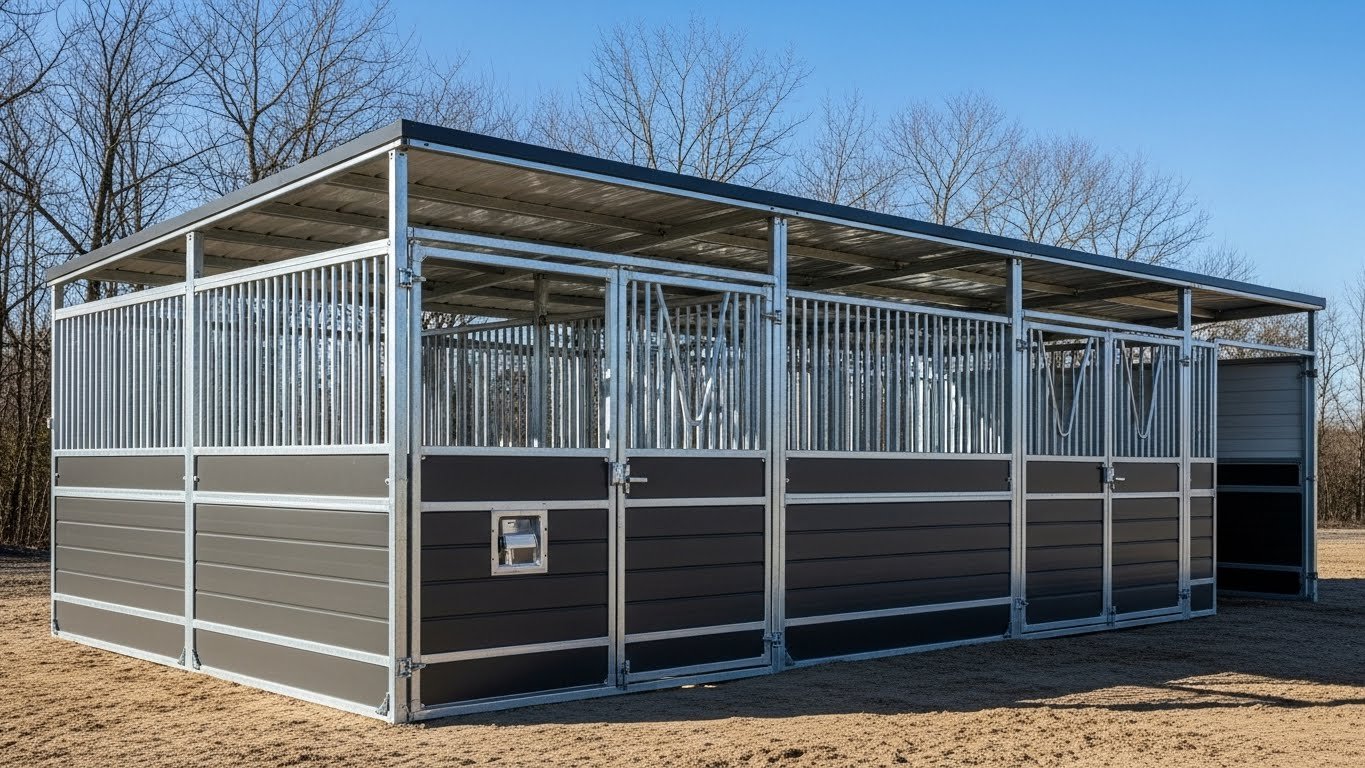 Anti-Cast Strips for Horse Stalls: 50mm Clearance Standard