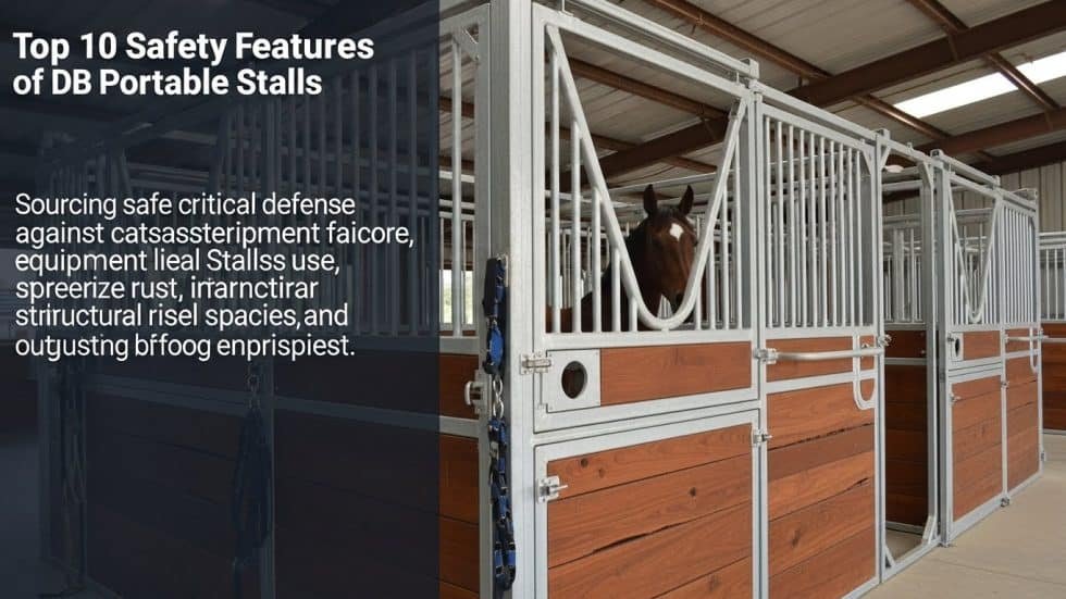 Top 10 Safety Features of DB Portable Stalls