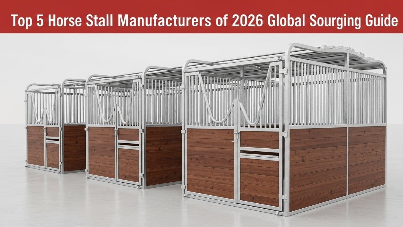 Top 5 Horse Stall Manufacturers of 2026: Global Sourcing Guide