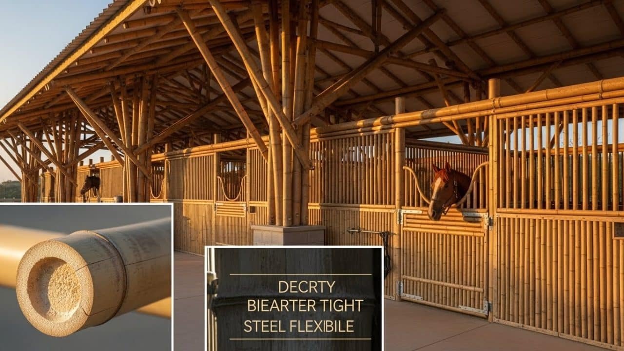 Why Bamboo is the "Steel of Woods" for Equestrian Barns