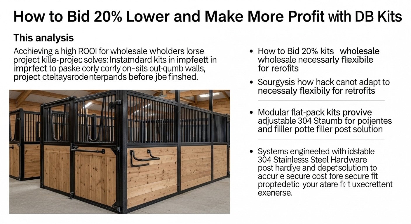 How to Bid 20% Lower and Make More Profit with DB Kits