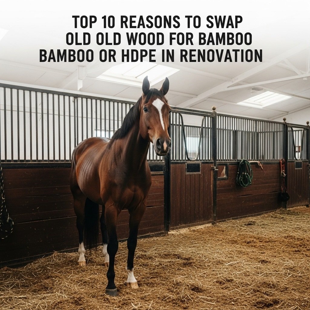Top 10 Reasons to Swap Old Wood for Bamboo or HDPE in Renovation
