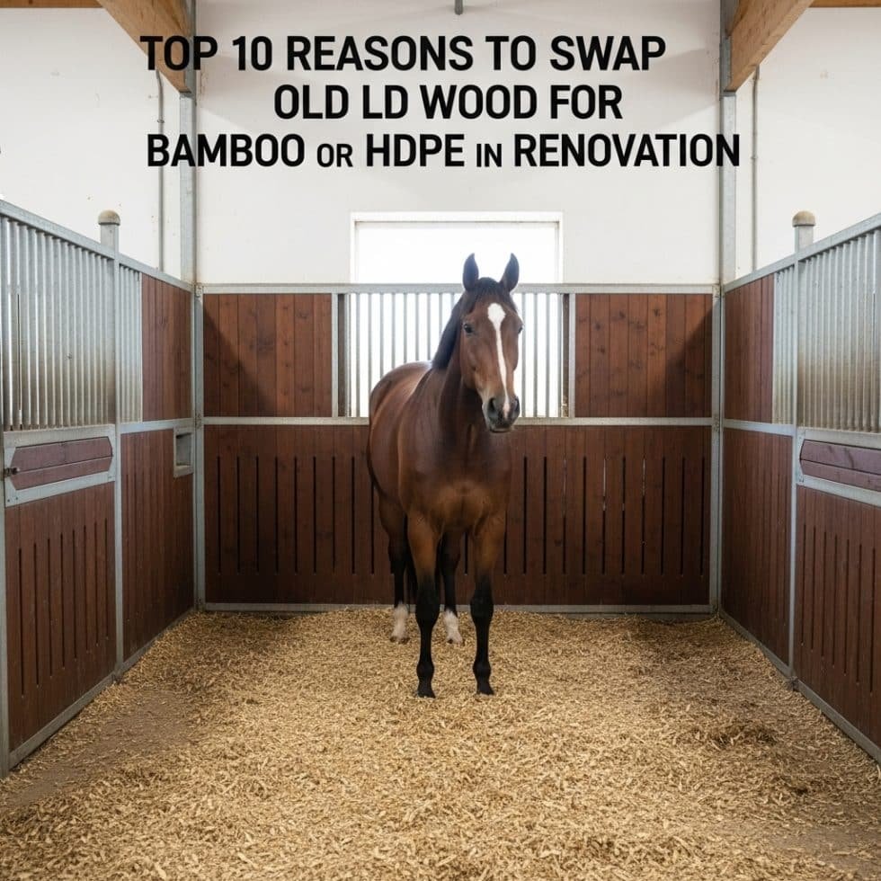 Top 10 Reasons to Swap Old Wood for Bamboo or HDPE in Renovation