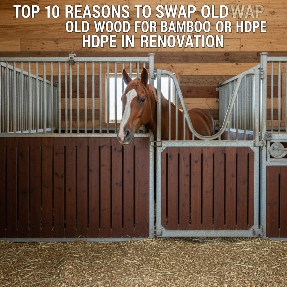 Top 10 Reasons to Swap Old Wood for Bamboo or HDPE in Renovation