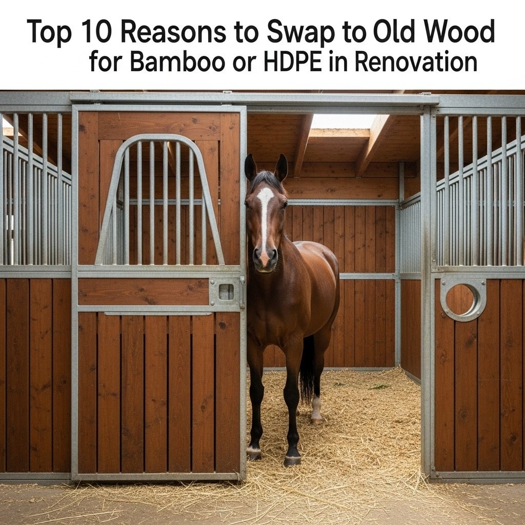 Top 10 Reasons to Swap Old Wood for Bamboo or HDPE in Renovation